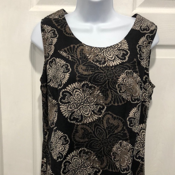 Dresses | 212 Collection Black Floral Print Dress 8 | Poshmark